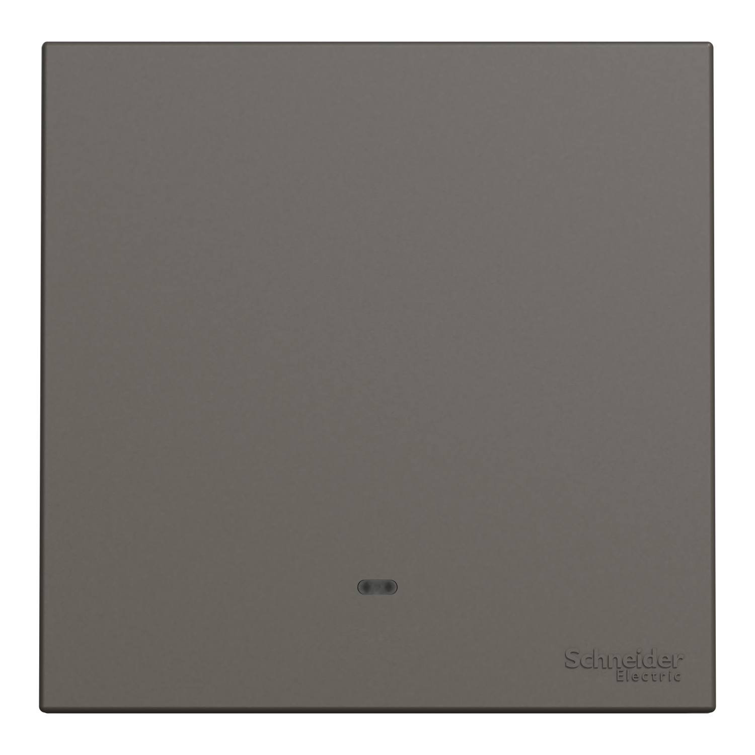 E8731L1F_DG_G11 - Switch with Fluorescent Locator, AvatarOn C, 1 way, 1 gang, 16AX, 250V, dark ...