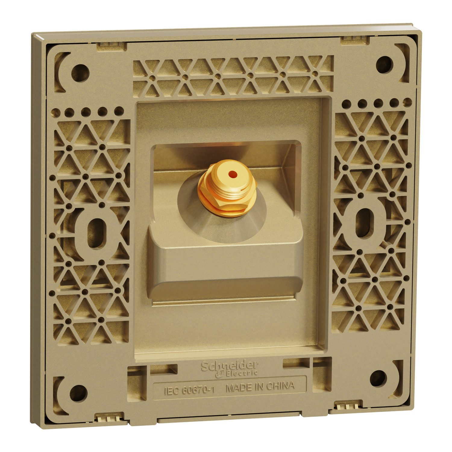 E8731TVF_WG - CATV socket, AvatarOn C, 1 gang, F connection, 45 degree ...