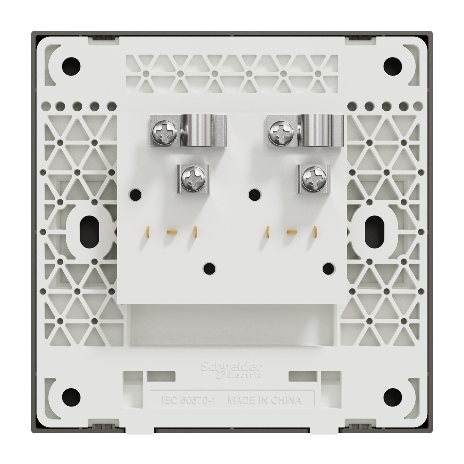 E8732TVFMM_DG - TV Master/FM socket, AvatarOn C, 2 gangs, dark grey | Schneider Electric UAE