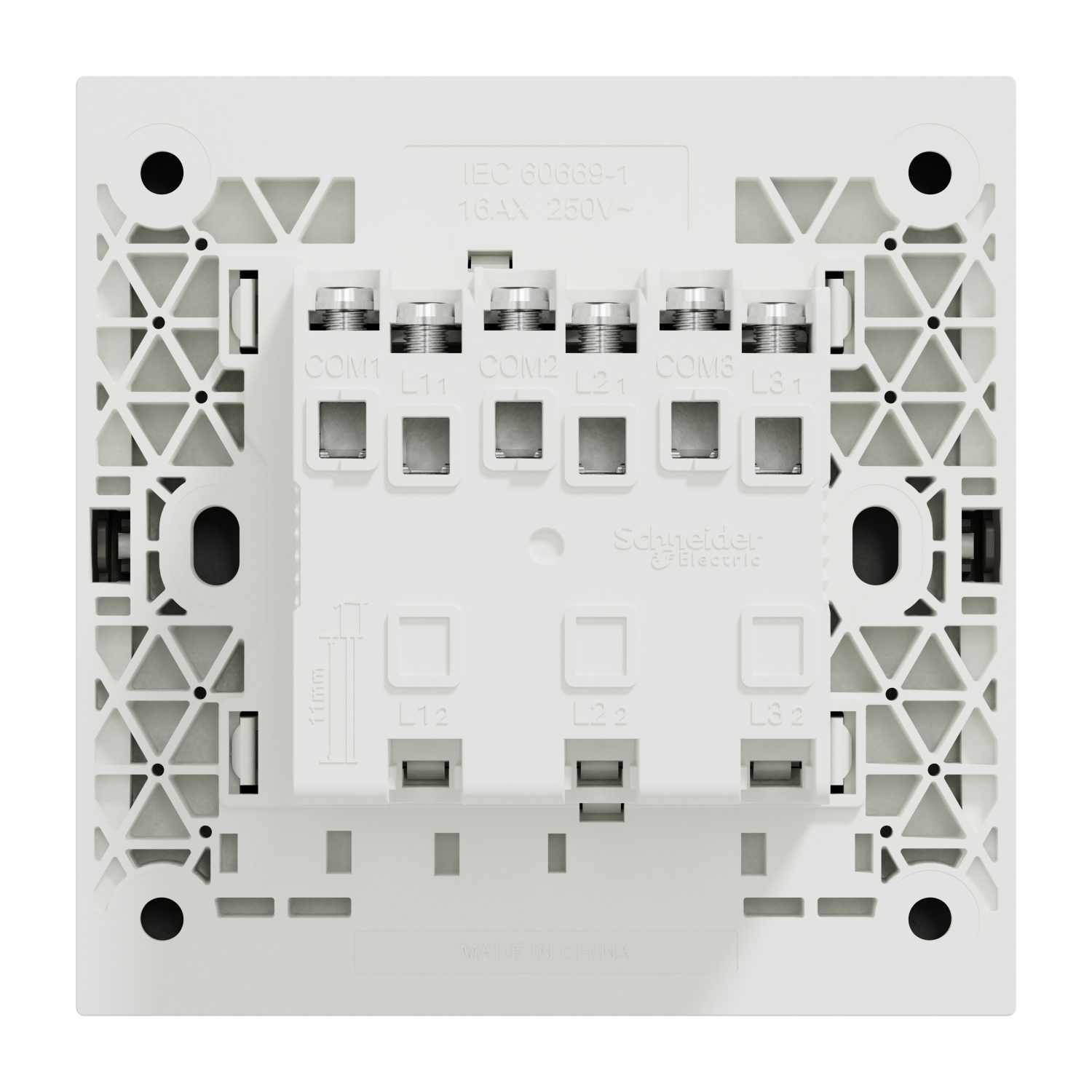 E8733L1F_DG_G11 - Switch with Fluorescent Locator, AvatarOn C, 1 way, 3 ...
