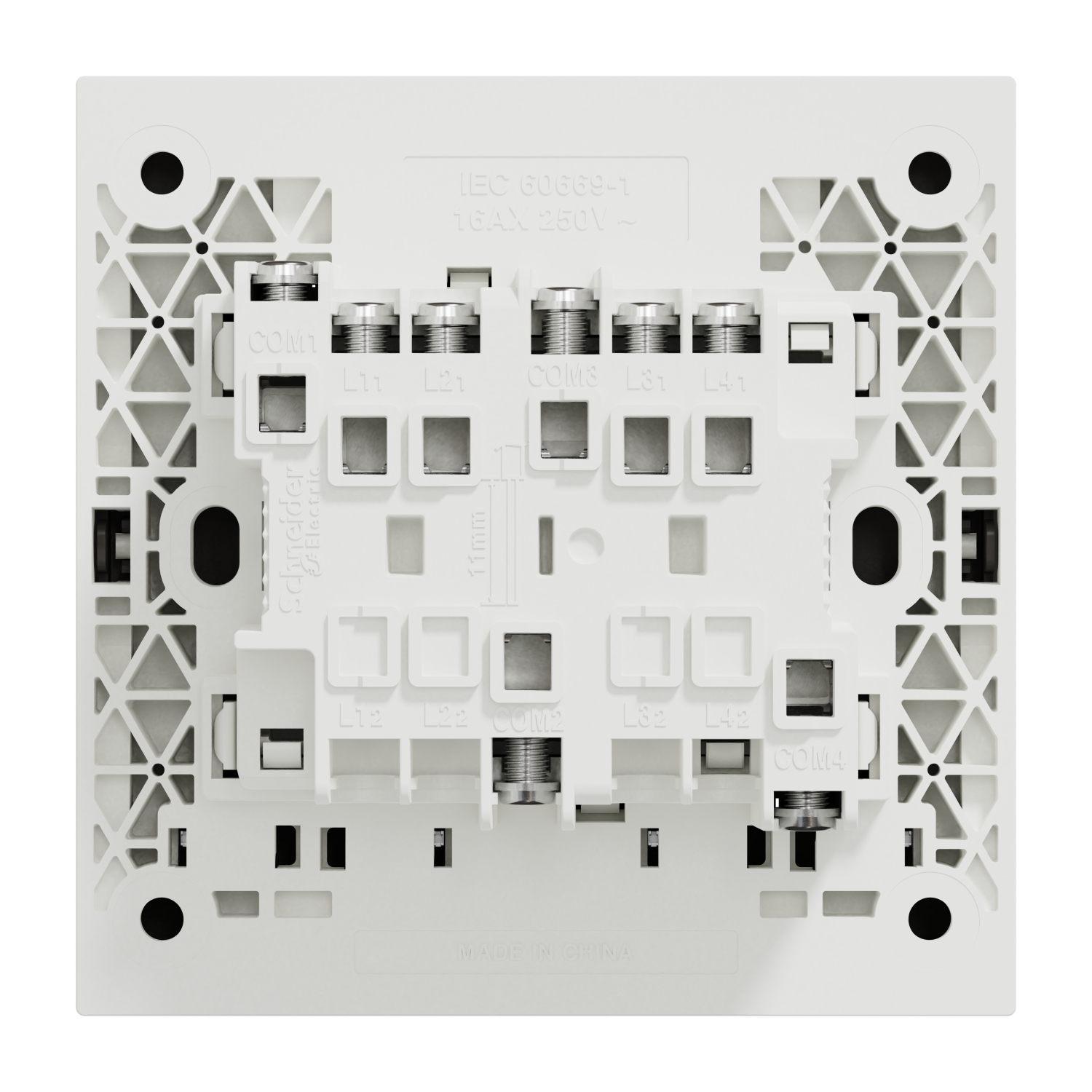 E8734L1F_DG_G11 - Switch with Fluorescent Locator, AvatarOn C, 1 way, 4 ...