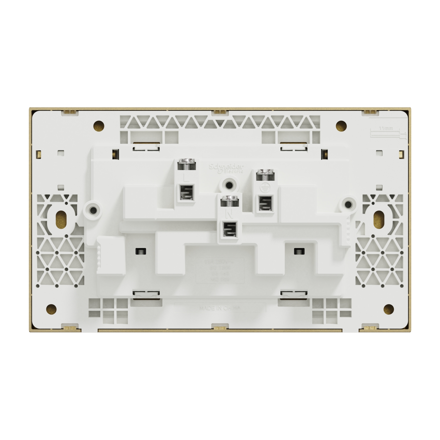 E87T25_WG_G11 - Switched socket, AvatarOn C, basic element with ...