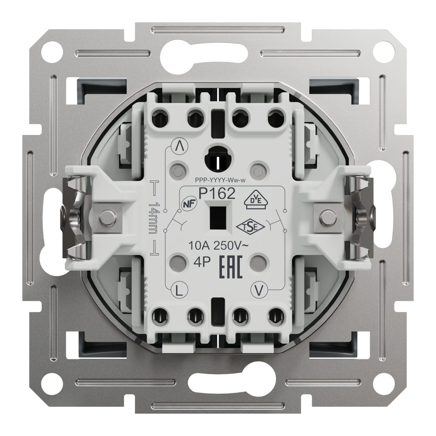 EPH1300162 - Asfora – Jaluzi Liht Buton – Çelik | Schneider Electric TR