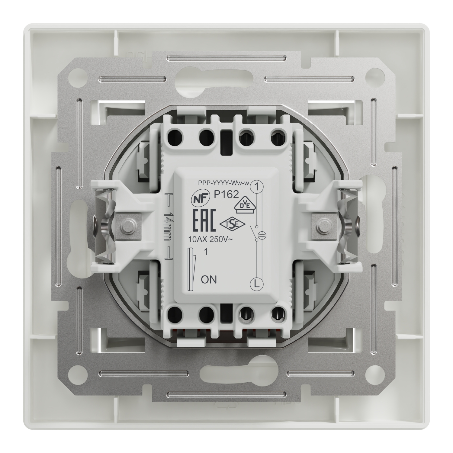 EPH1400121 - One-way switch with locator lamp 10A IP2 | Schneider ...