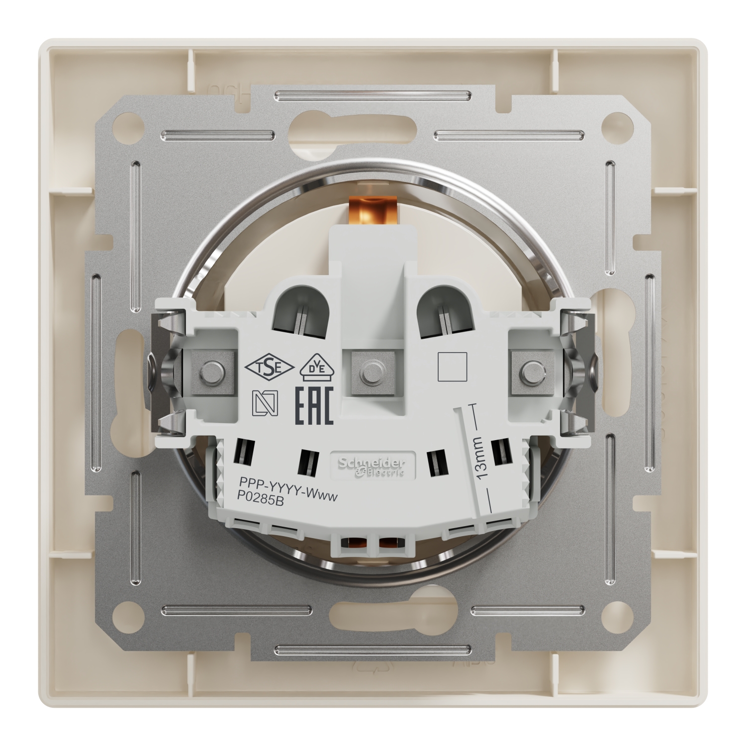 EPH2900223 - Asfora - prise de courant simple avec terre latérale - 16A ...