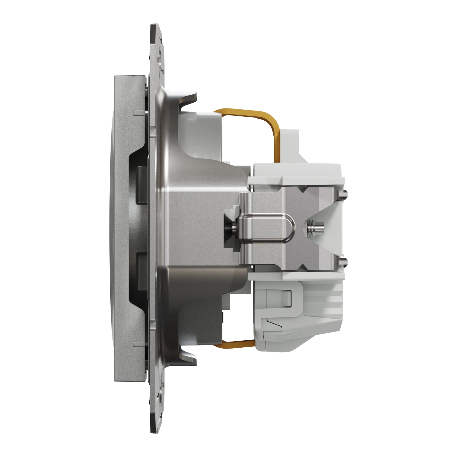 EPH2900261 - Asfora - single socket outlet with side earth with ...