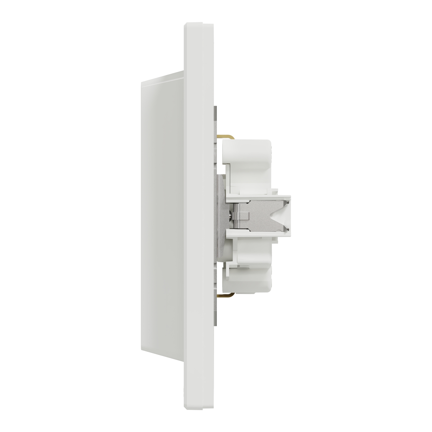 EPH9900121 - Asfora - double socket-outlet with side earth - 16A white ...