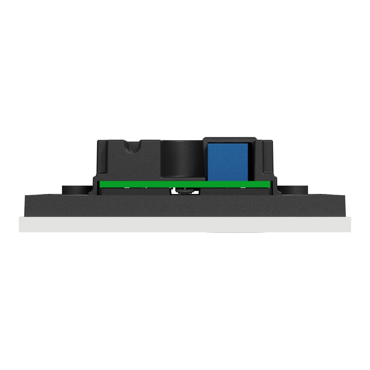 ER5043ZW - SpaceLogic Wall Plate, C-Bus, Saturn Zen, E-Series, Key ...