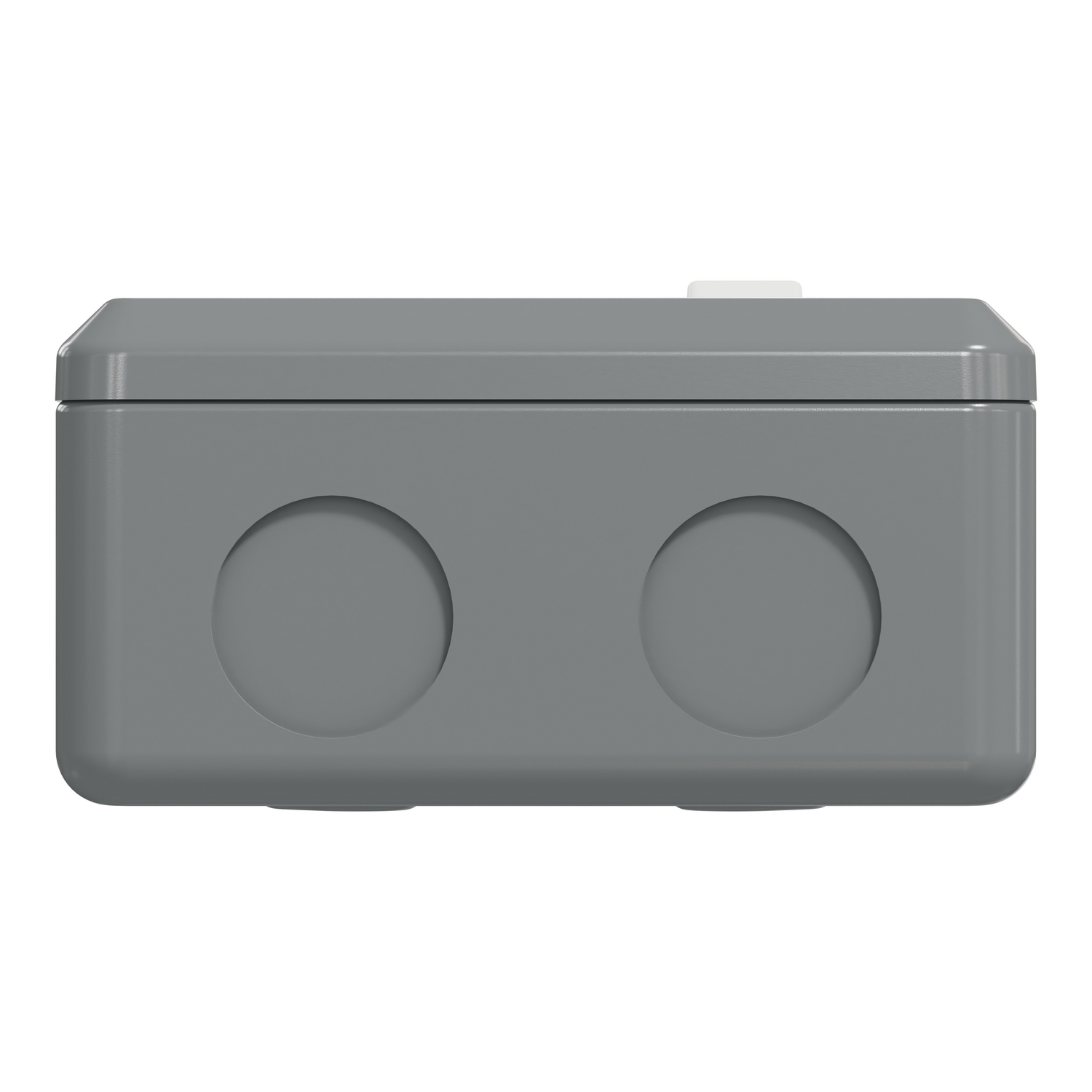ESMT15D - Switched socket, ESM, 1 gang, double pole, 13A, 250V, grey ...
