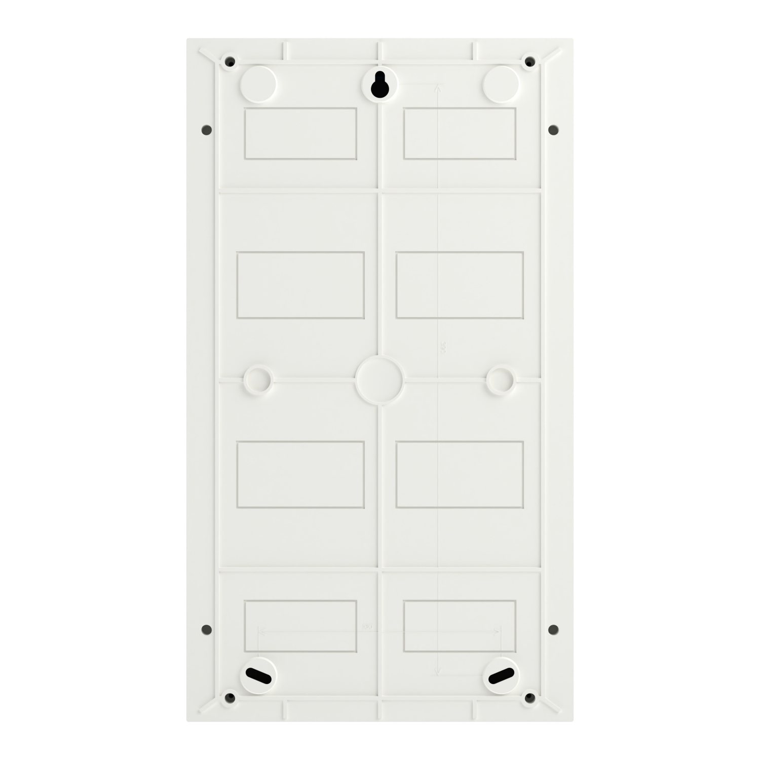 EZ9EUD312 - Easy9 EU, nadžbukni razdjelnik, 3x12 M, 2 priključna bloka ...