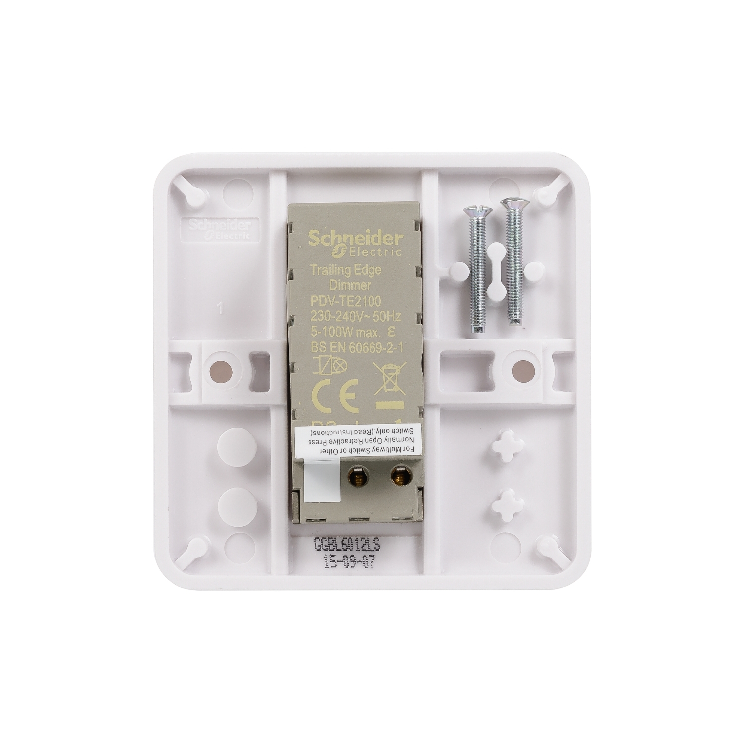 GGBL6012LS - Lisse - universal dimmer - 1 gang - 2 way - LED - 100W ...