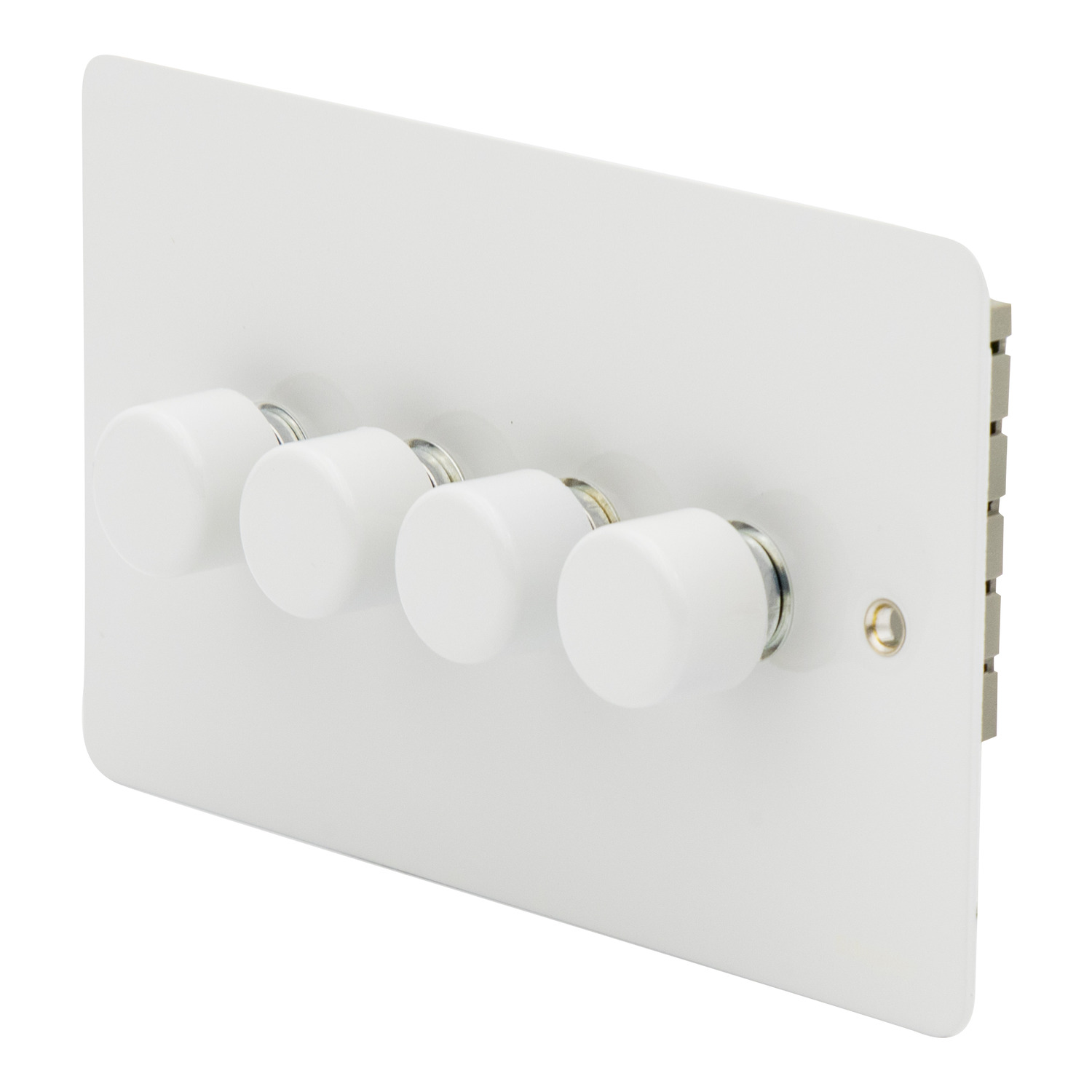 GU6242LMPW - "Ultimate Flat Plate dimmer switch 75W/VA, 4gang, 2way ...