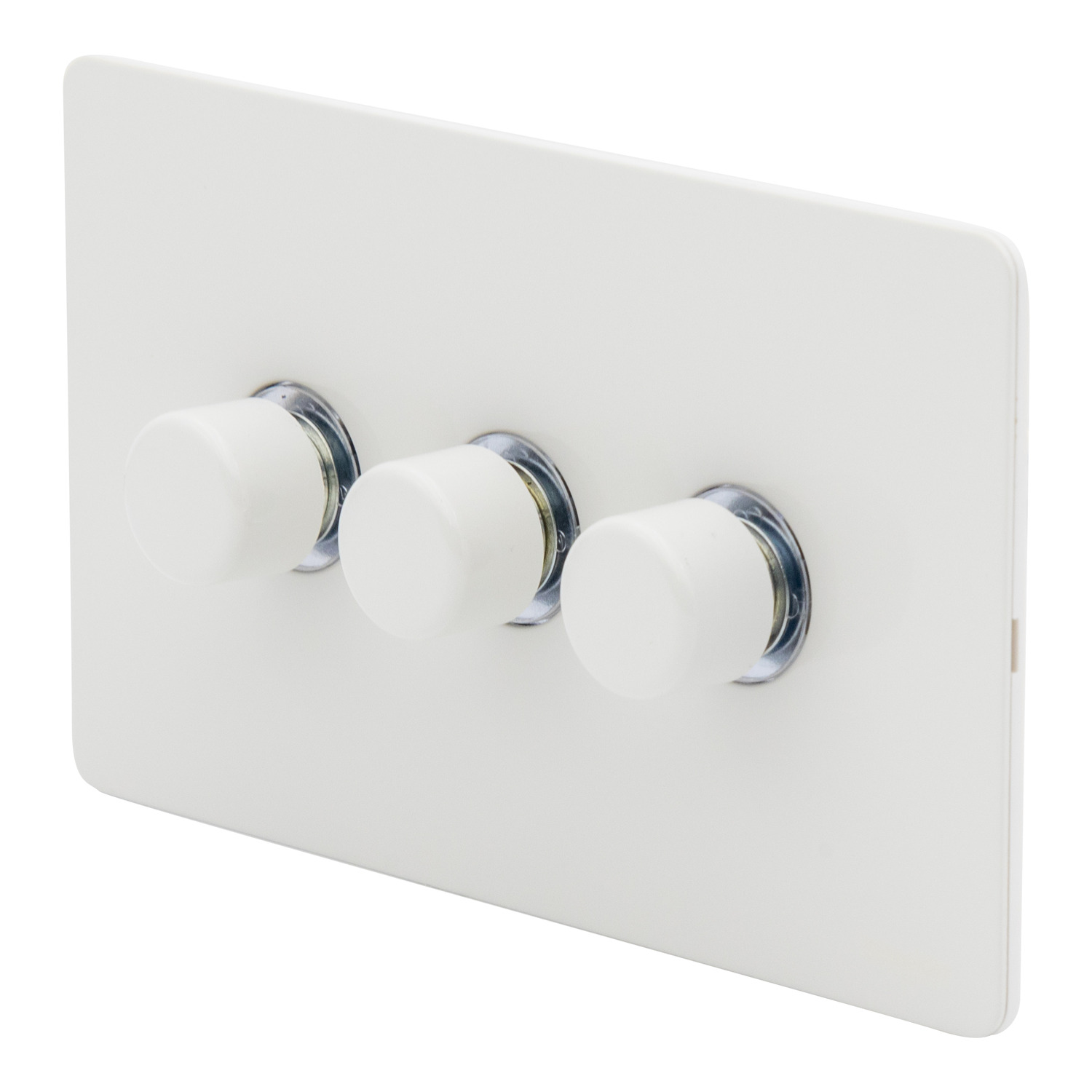 GU6432LMPW - Ultimate Srewless dimmer switch 75W/VA, 3gang, 2way, LED ...