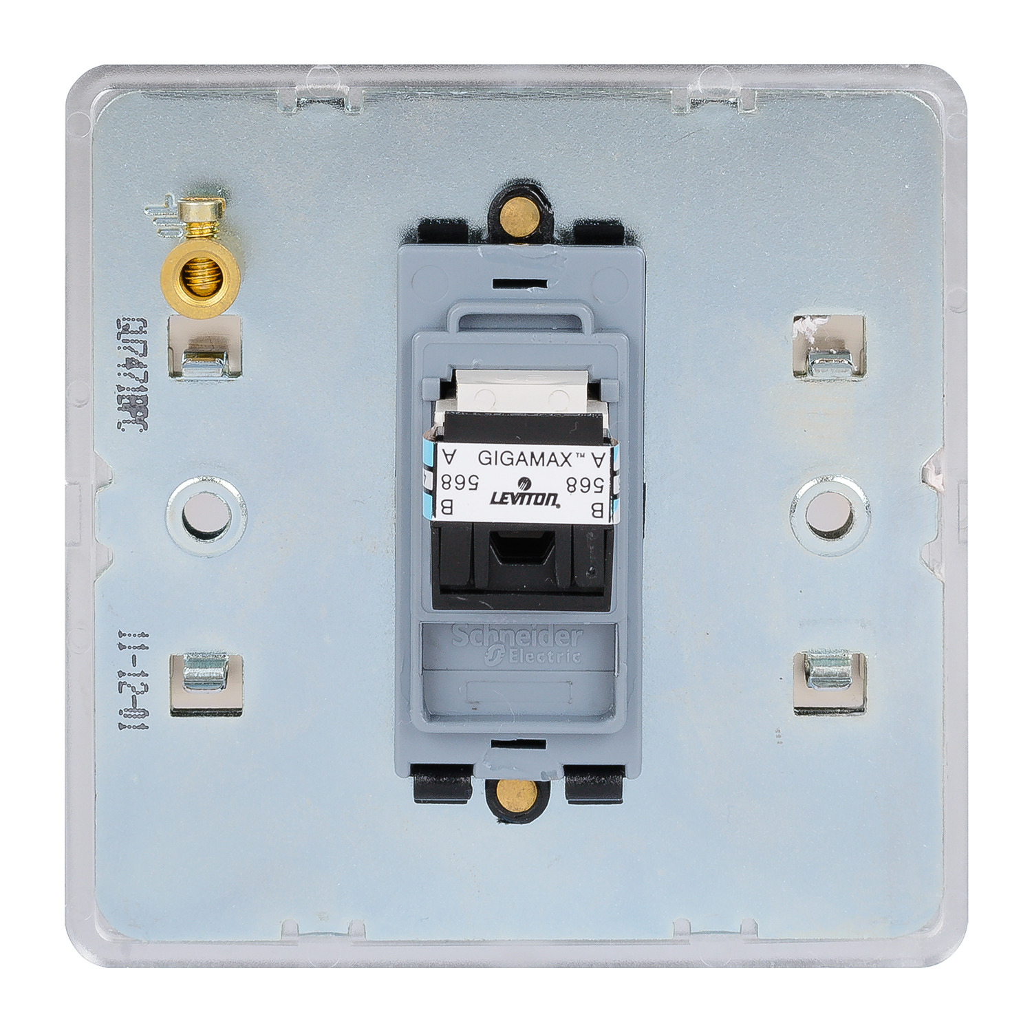 GU7471BPC - Data socket, Ultimate, Screwless Flat plate, RJ45, CAT 5e ...