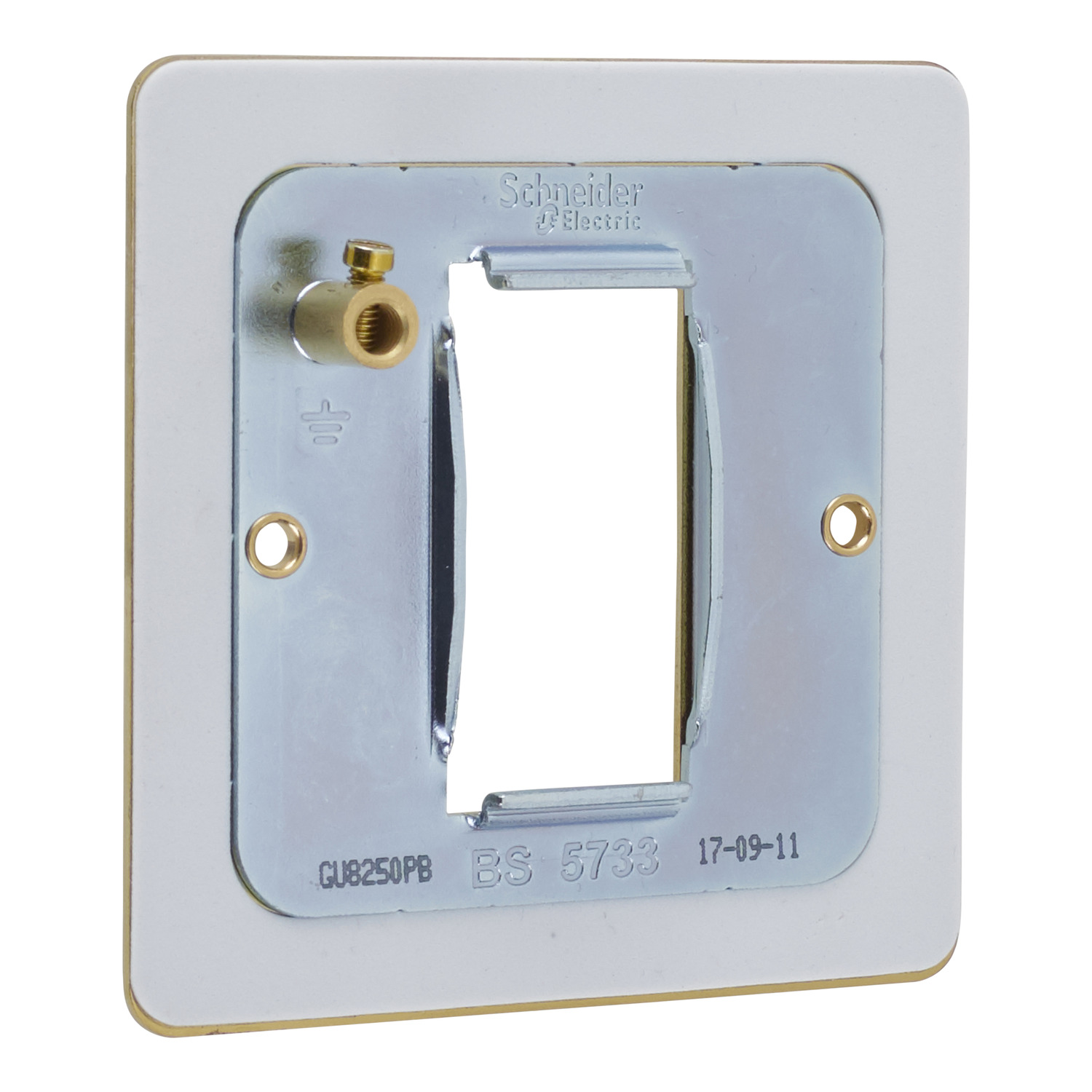 GU8250PB - Ultimate - euro modular plate -1-gang- 1 modules - Polished ...