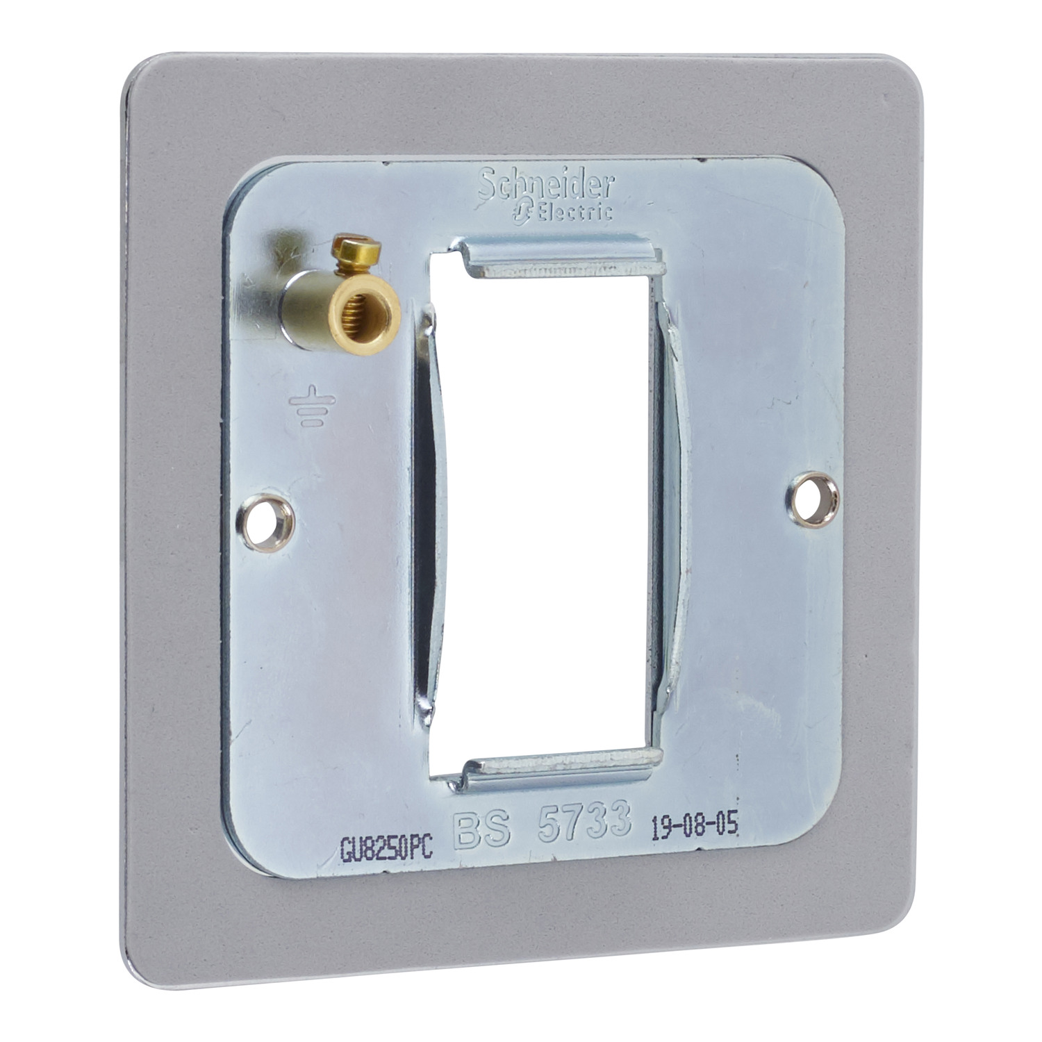 GU8250PC - "Ultimate - euro modular plate -1-gang- 1 modules - Polished ...