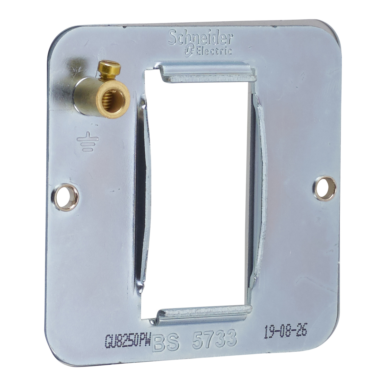 GU8250PW - Ultimate - euro modular plate -1-gang- 1 modules - Painted ...