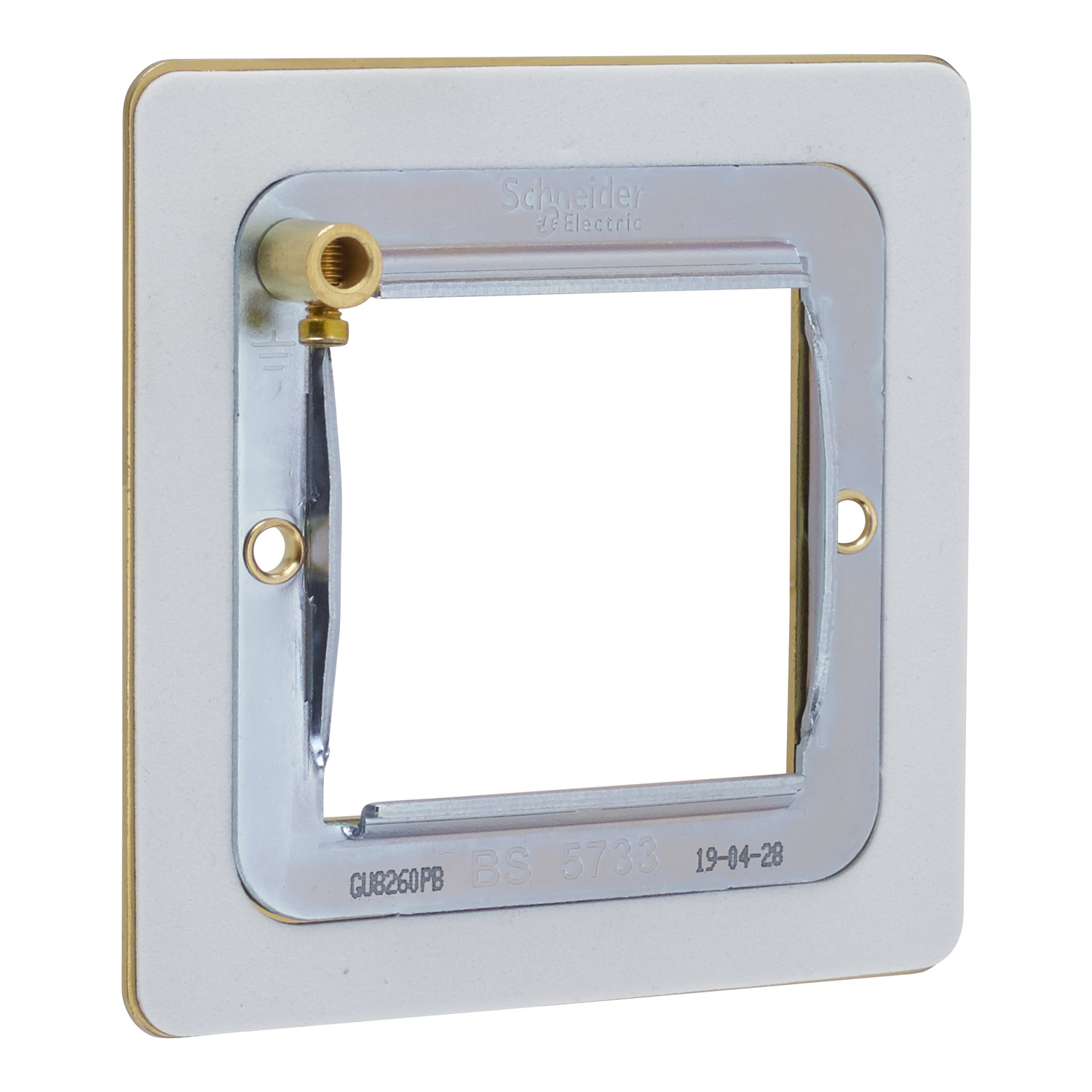 GU8260PB - Ultimate - euro modular plate -1-gang- 2 modules - Polished ...