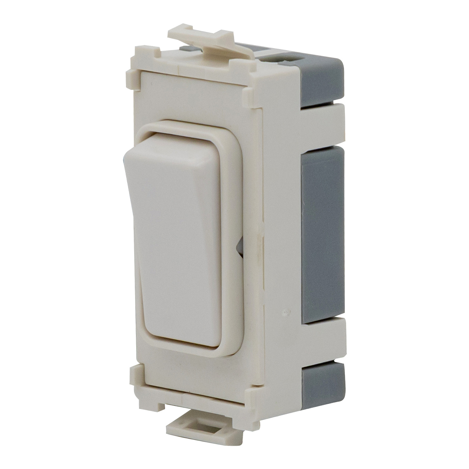 GUG2020W - Ultimate Grid system - 2-way switch module - 1 gang - white ...