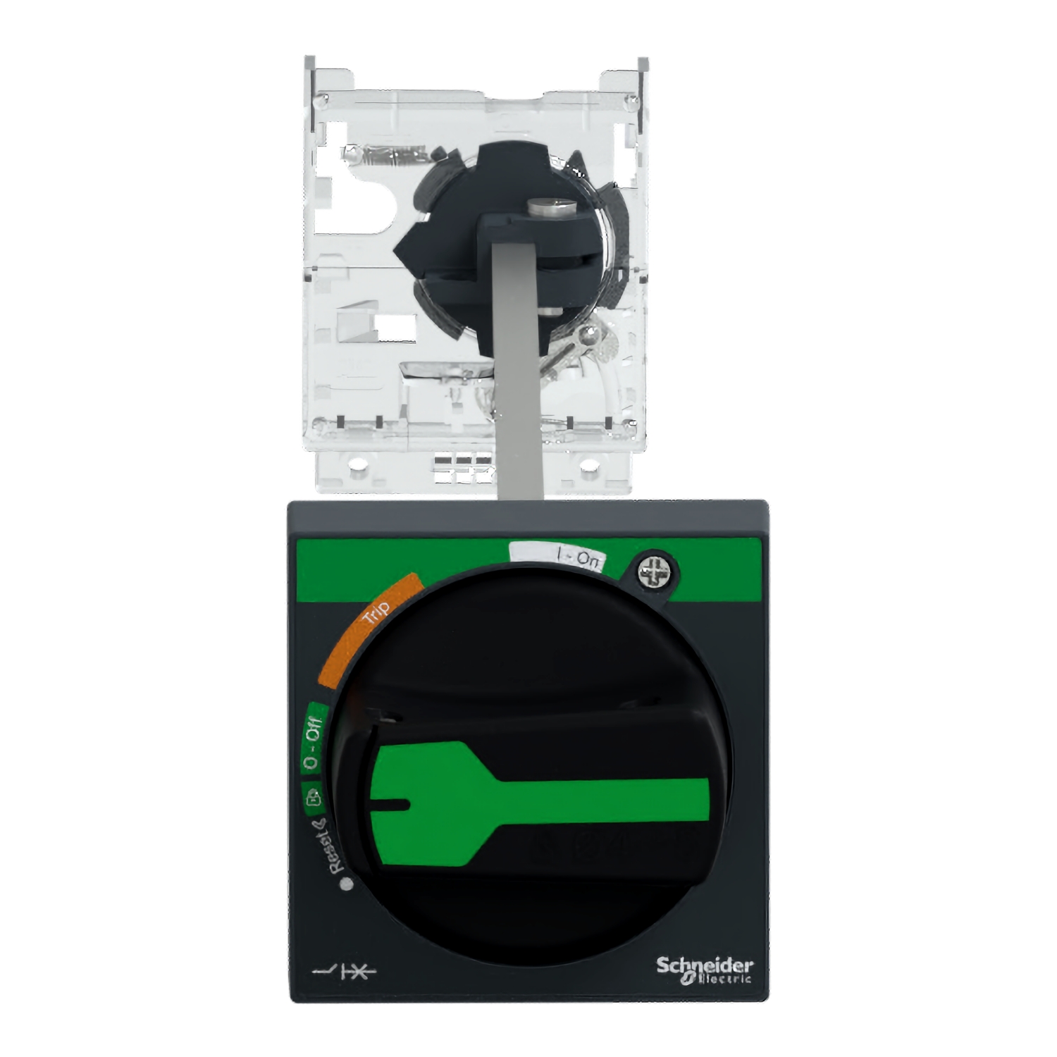 GV2APN01 - TeSys GV2 - rotary handle kit - IP54 - black - for GV2L ...