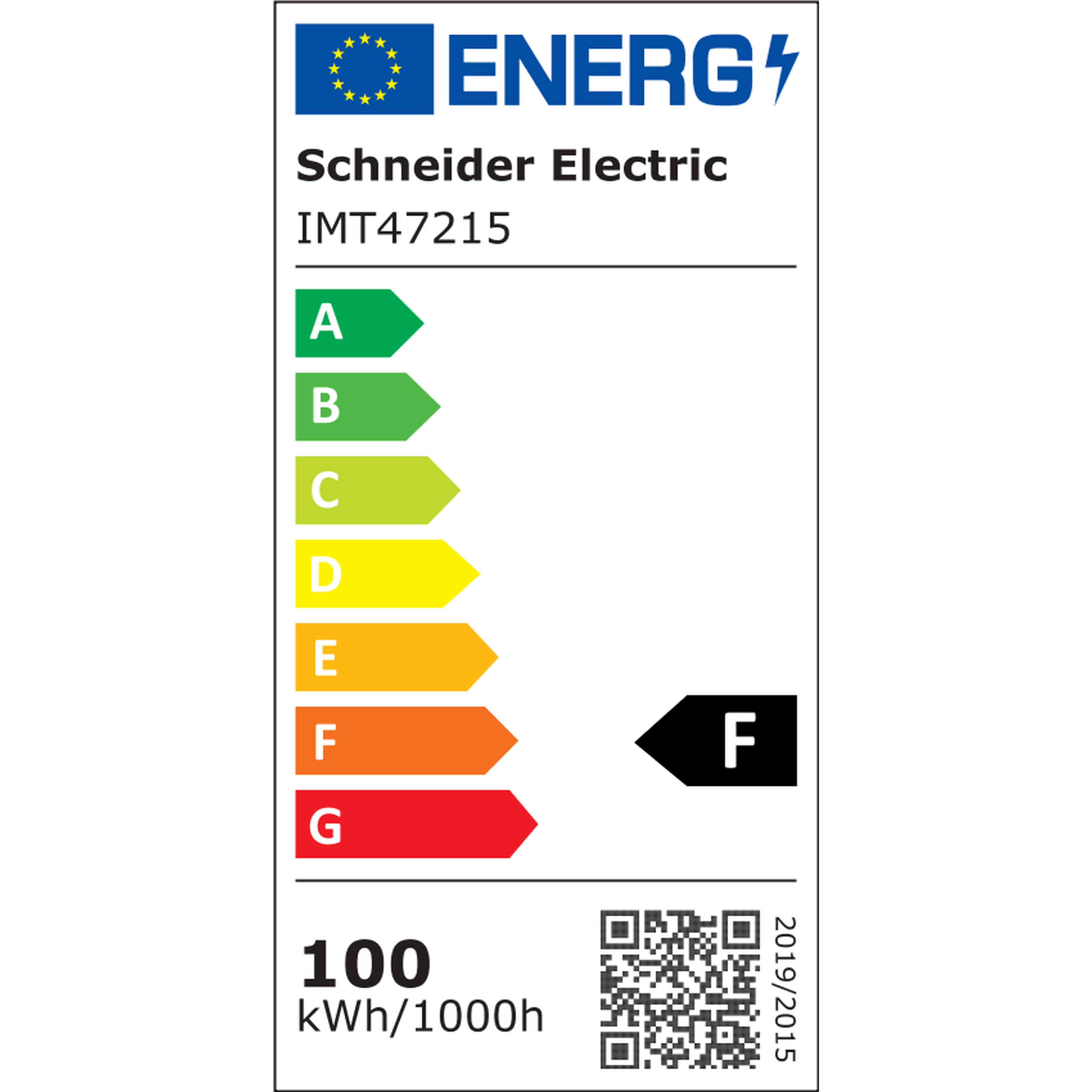 IMT47215 Energy Label Technical illustration | Schneider Electric