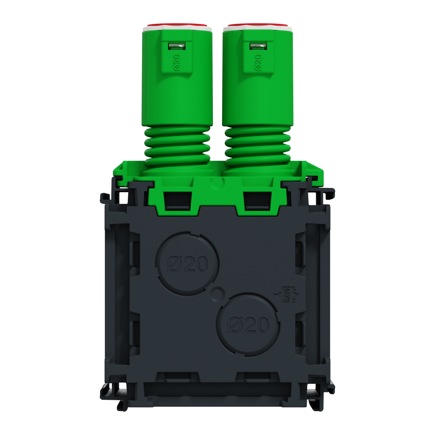 IMT80251 - Apparatus box, Multifix, 1M, 24-39 mm, 2 flexible stubs | Schneider Electric Eesti