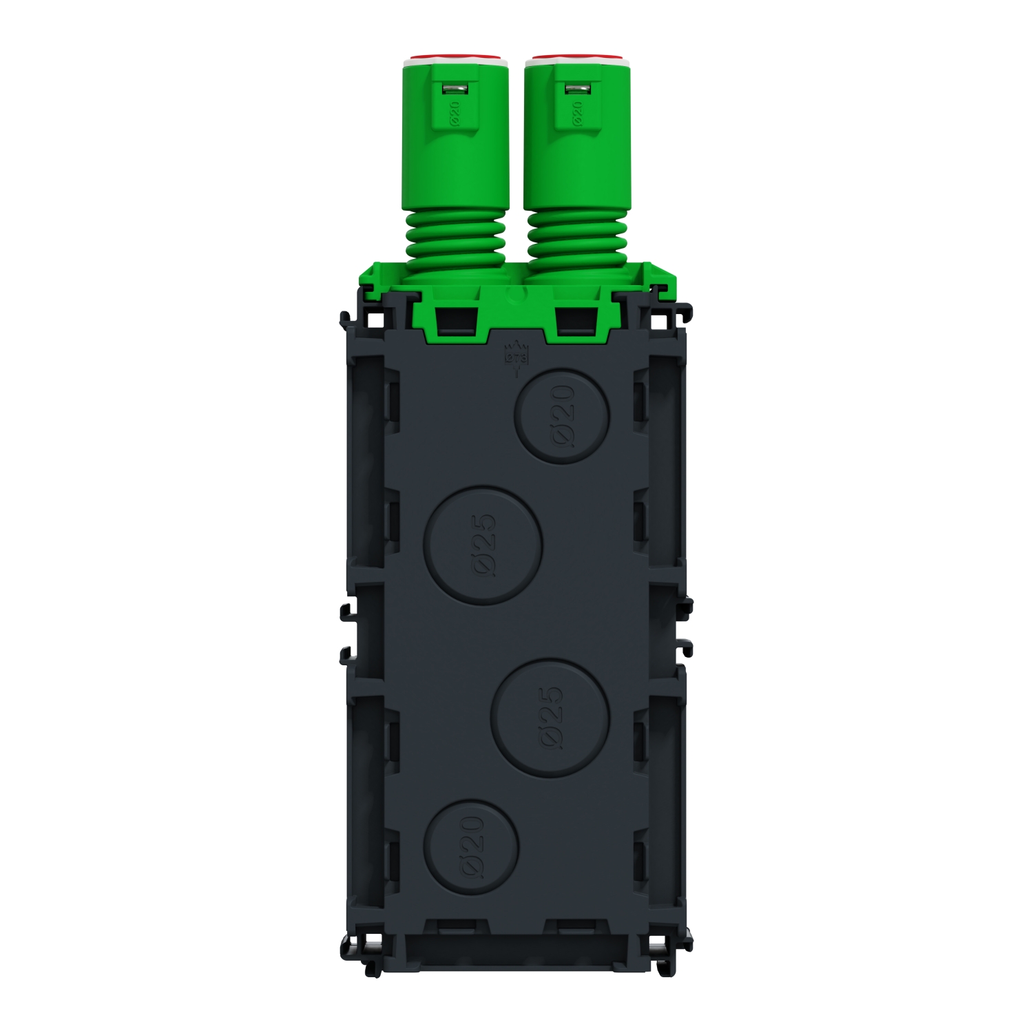 IMT80269 - Apparatdosa, Multifix, 26 mm, 2 stutsar, kombi Ø16-20 ...