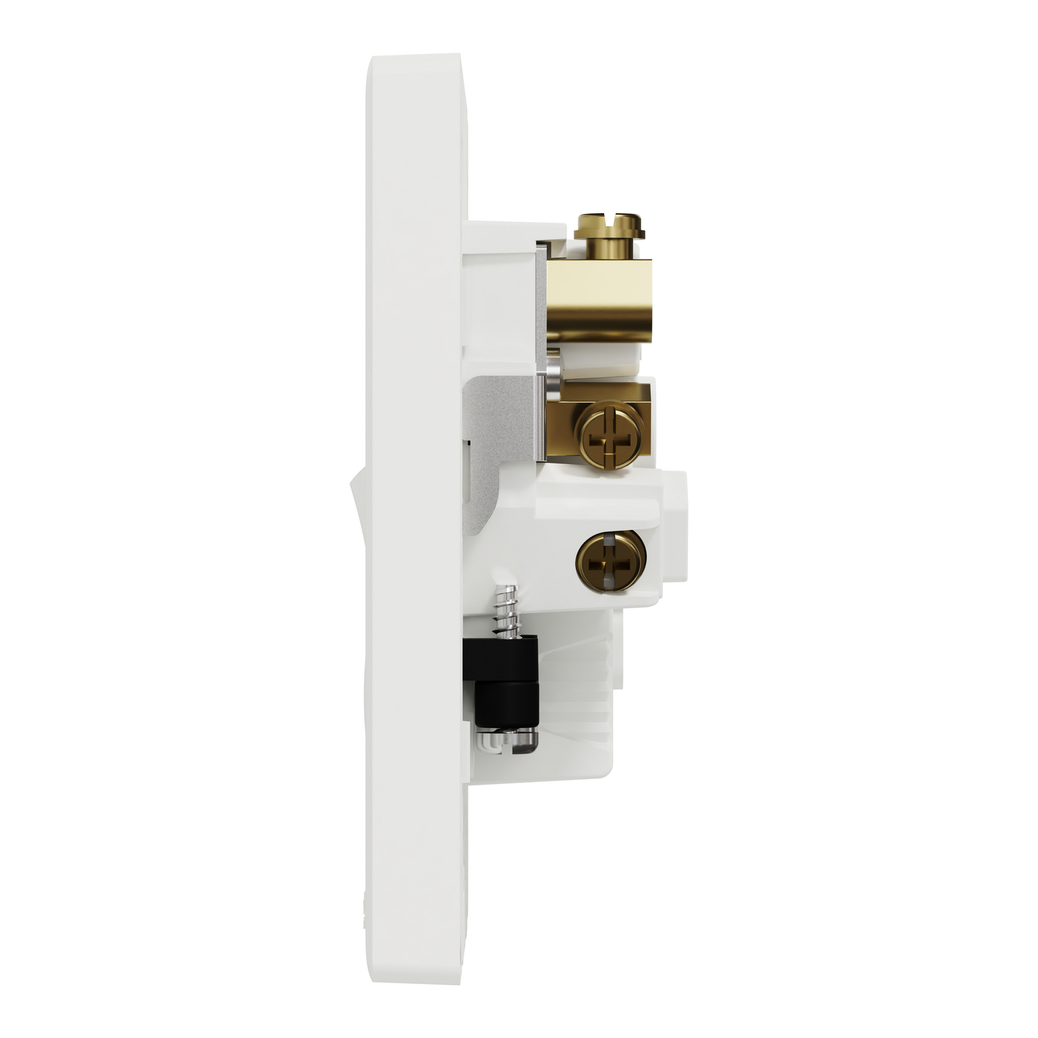 KBN31DFSGN_WE - Fuse connection unit, Vivace E, 13A, 250V, 1 gang, 2 ...