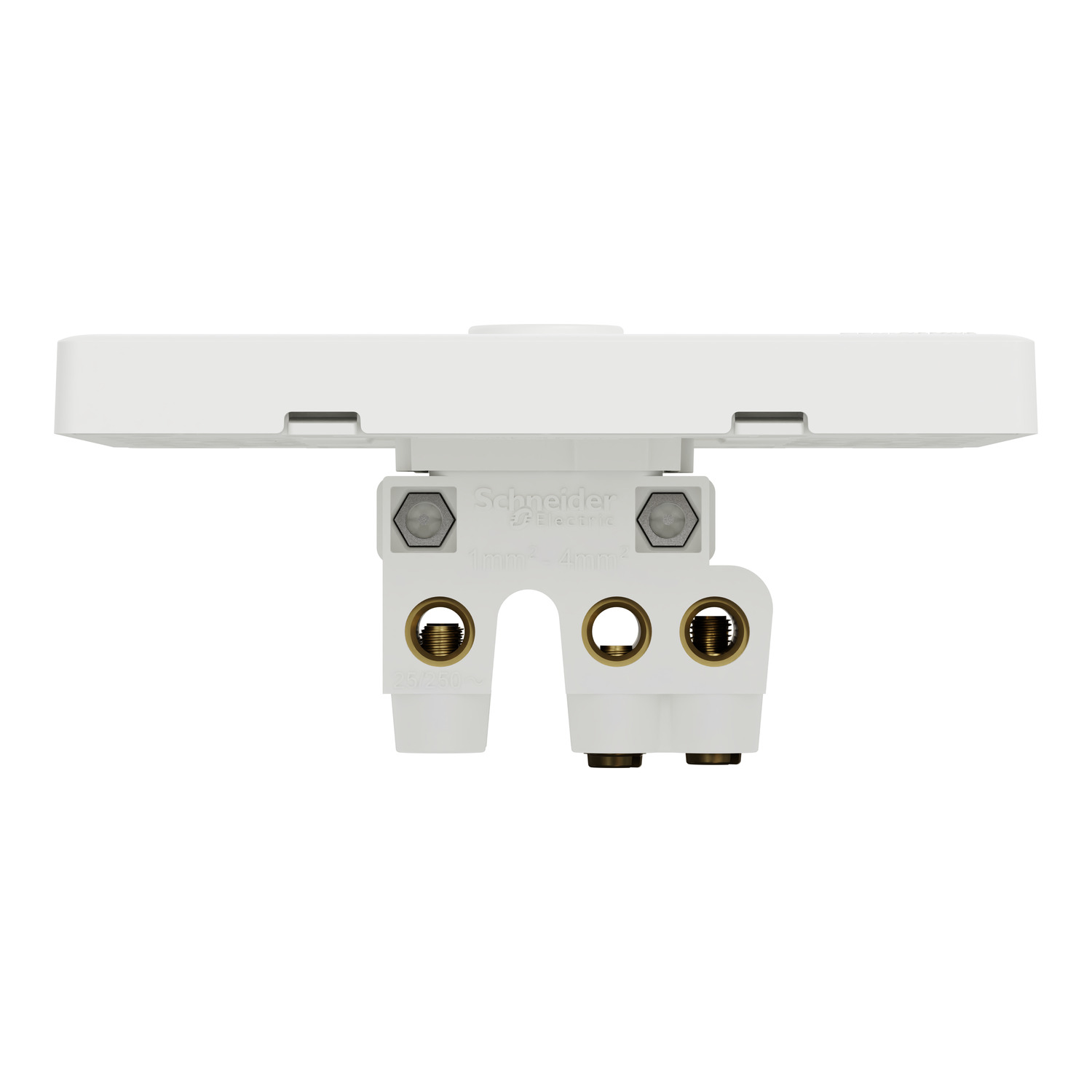 KBN31TB_WE_G11 - Connection unit, Vivace E, 25A, 250V, 1 gang, white ...