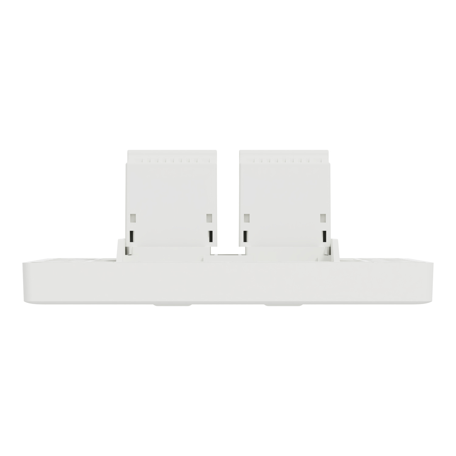 KBN32RJ5_WE - Data socket, Vivace E, 2 gangs, RJ45, Cat5E, shuttered ...