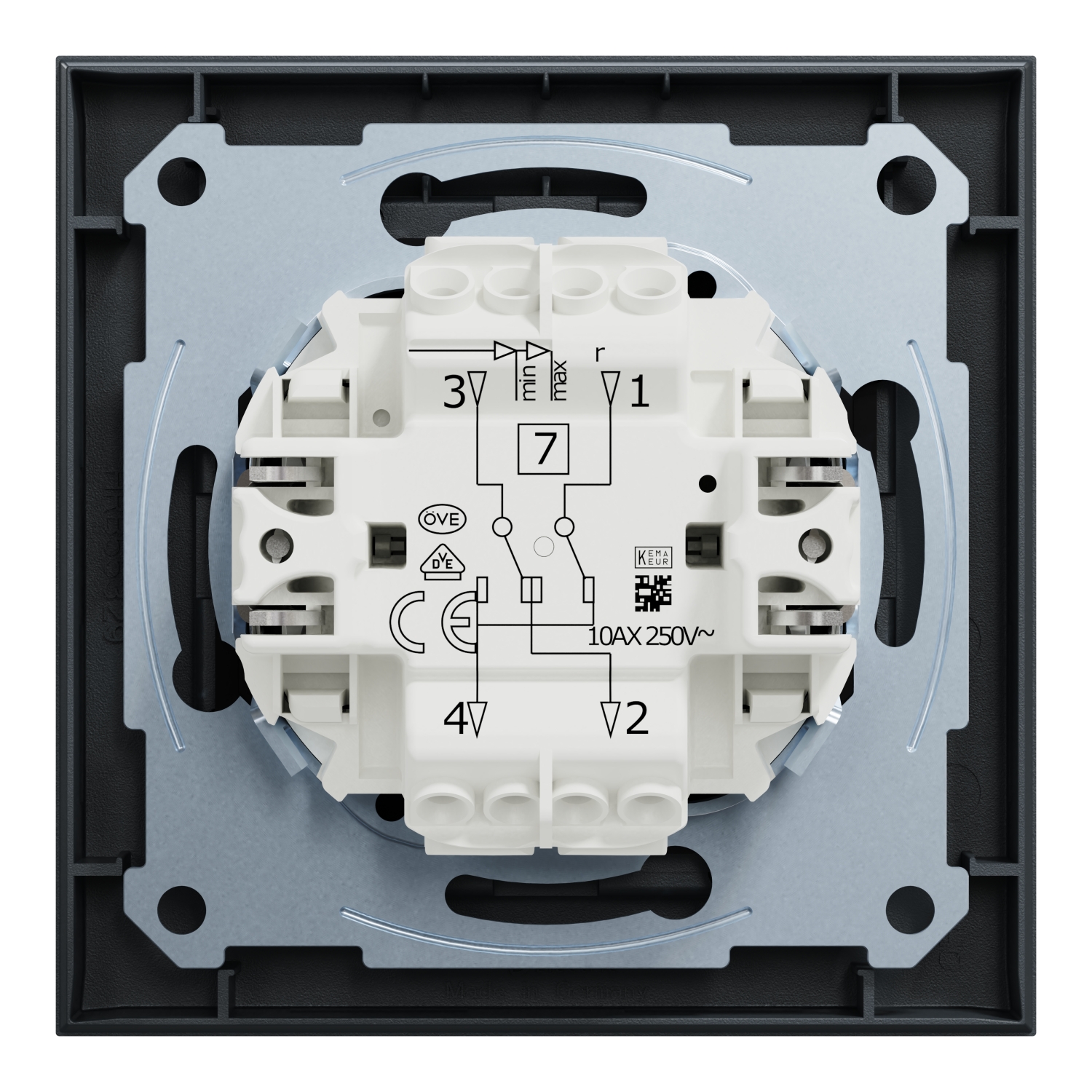 KIT_433114-3614TO - Aus/Wechselschalter komplett, Merten System M-Pure ...