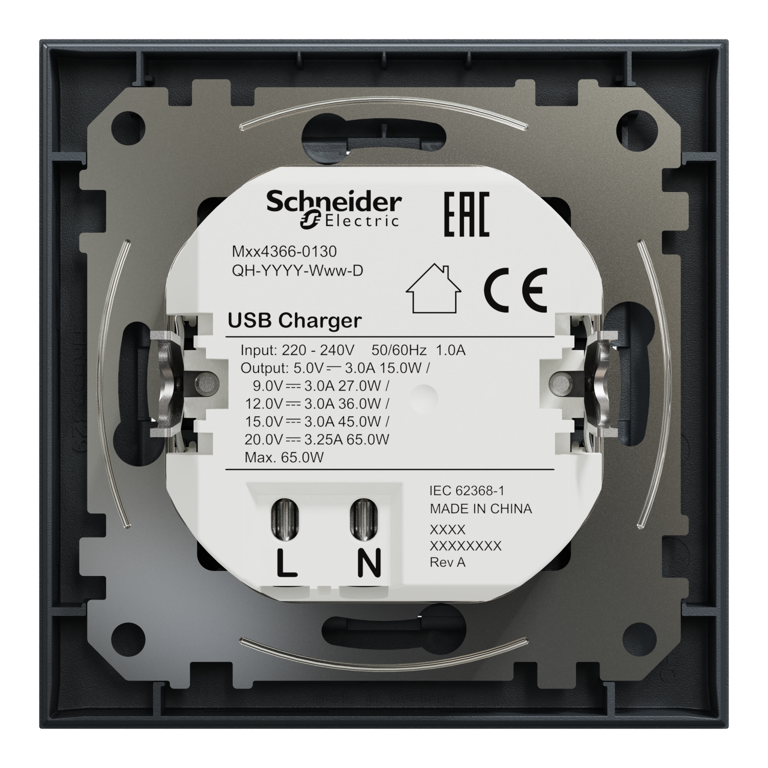 KIT_MEG4366-3619AN - USB Ladestation Typ 1x USB C mit Power-Delivery ...