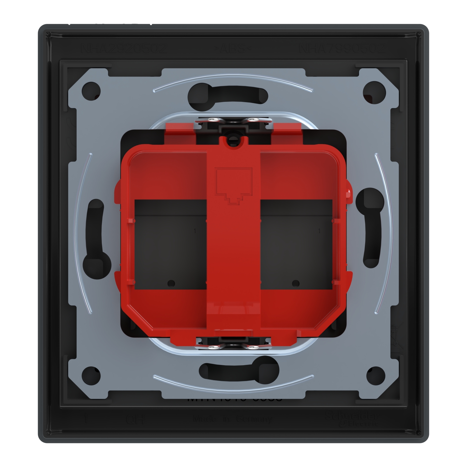 KIT_MTN4566-6034TO - Salida para conectores para 2 x RJ45 Keystone, D ...