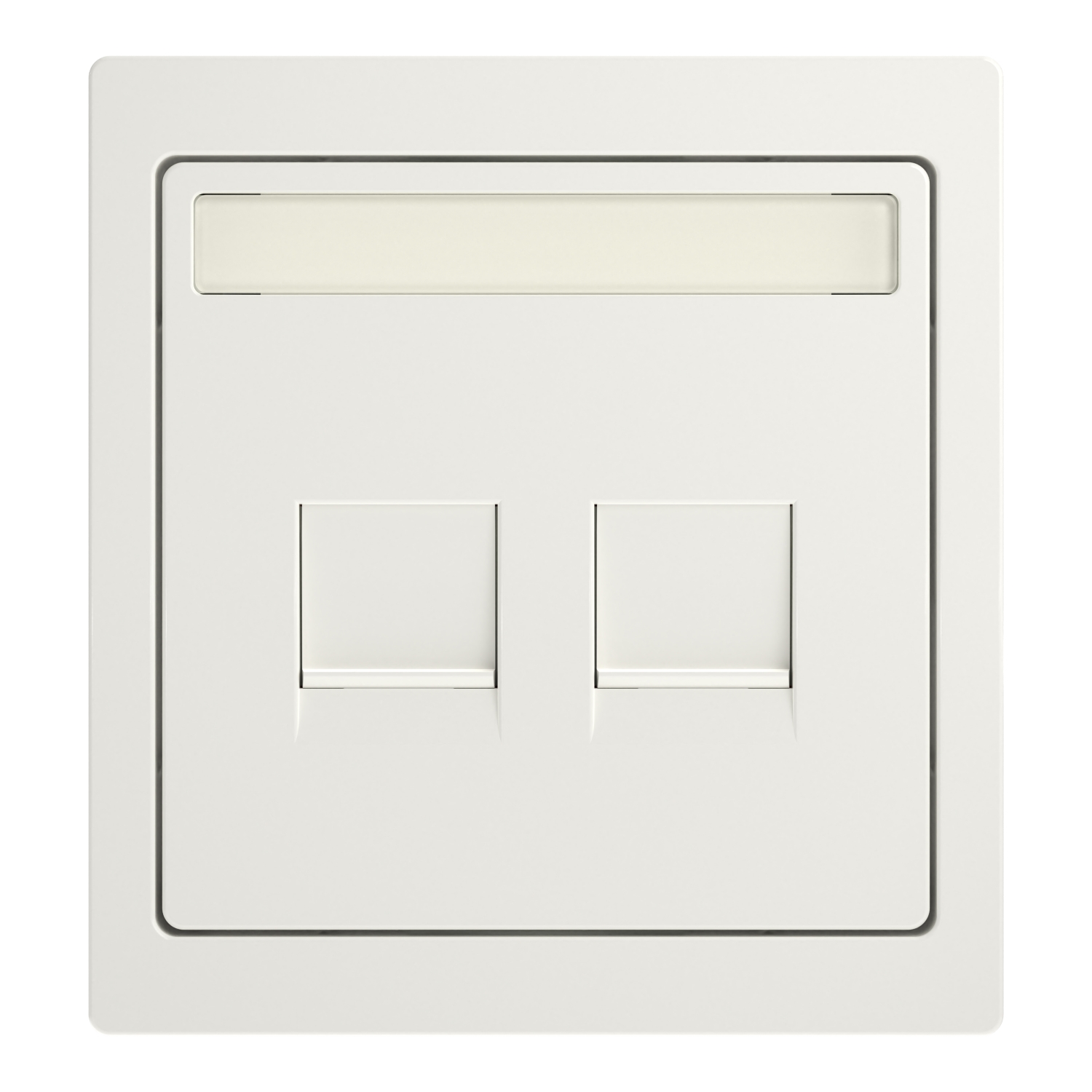 KIT_MTN4566-6035TO - Salida para conectores 2 x RJ45 Keystone, D-Life ...