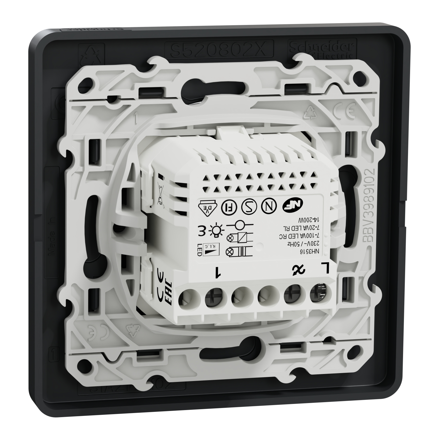 KIT_S540513W_TO - Odace Touch, Variateur rotatif connecté complet ...