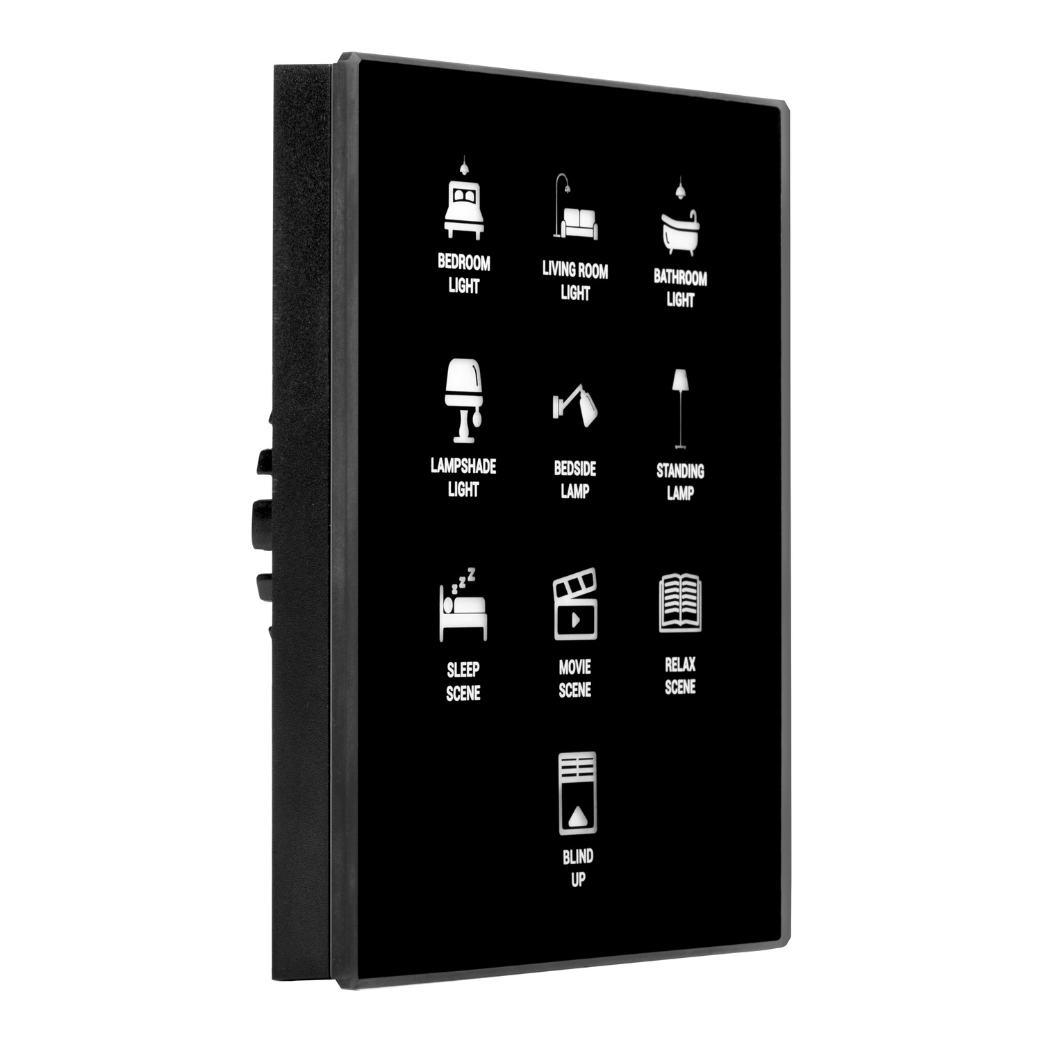 LSSKBU10N - Glass touch panel, SpaceLogic, KNX, 10 buttons | Schneider ...