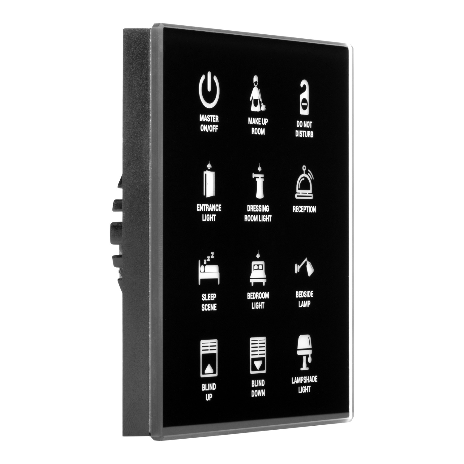 LSSKBU12N - Cam Dokunmatik Panel, Spacelogic, Knx, 12 Düğme | Schneider ...