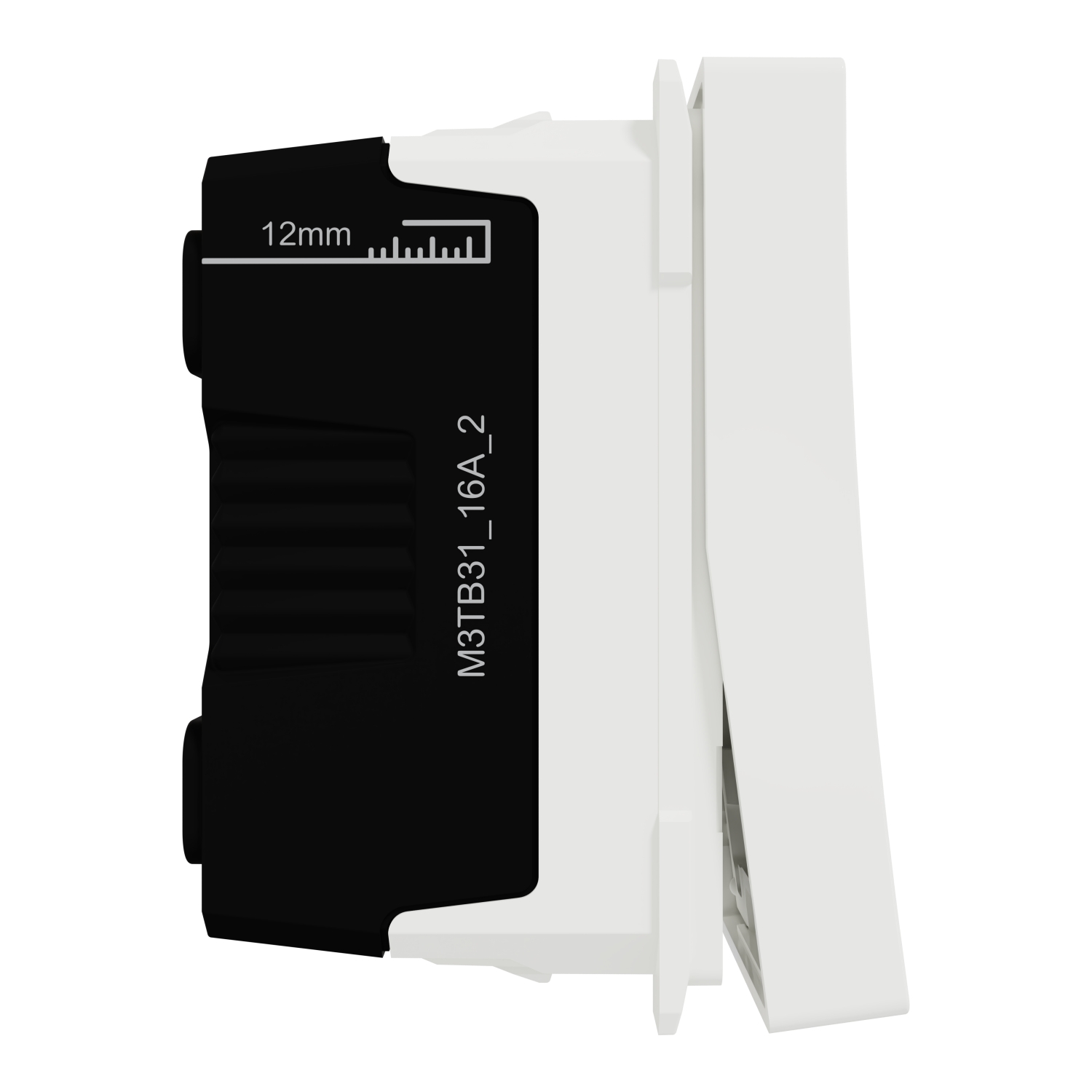 M3TB31_16A_2 - Switch, Miluz E, 2 Way, 16AX, 250V, 1 Module, White ...