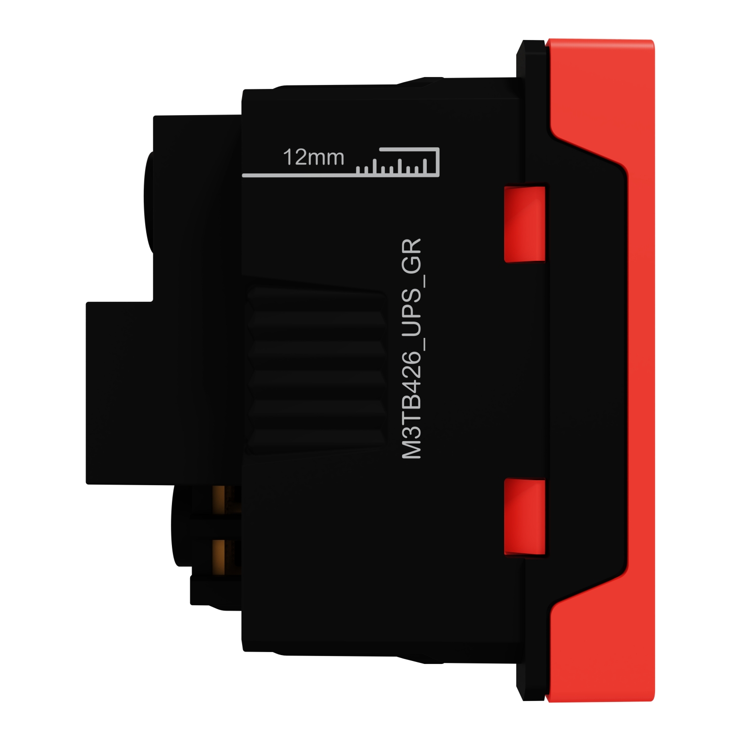 M3TB426_UPS_GR - German Socket Outlet, Miluz E, 16A 250V, 2 Pin with ...