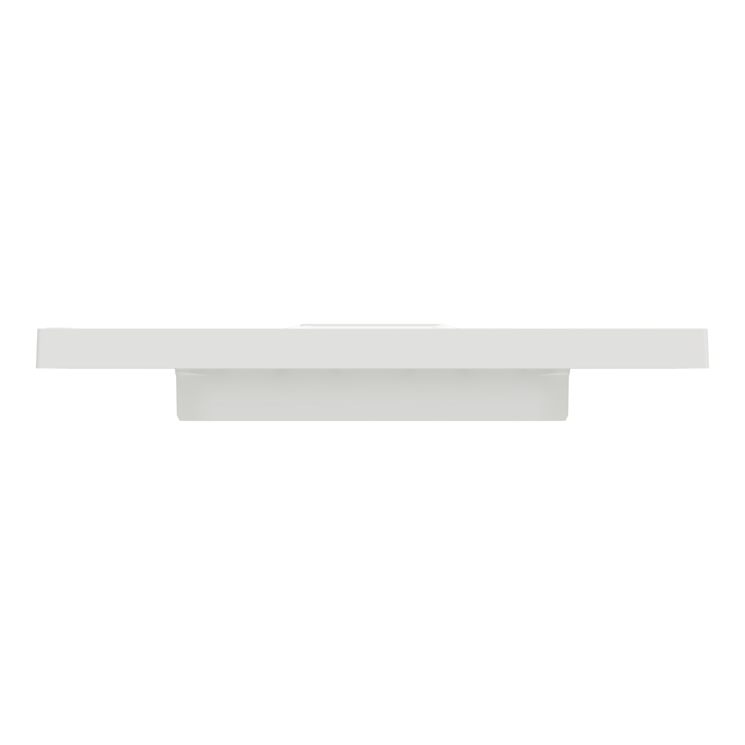 M3TS01_WE - Cover frame, Miluz E, 1 gang, glossy, white | Schneider ...