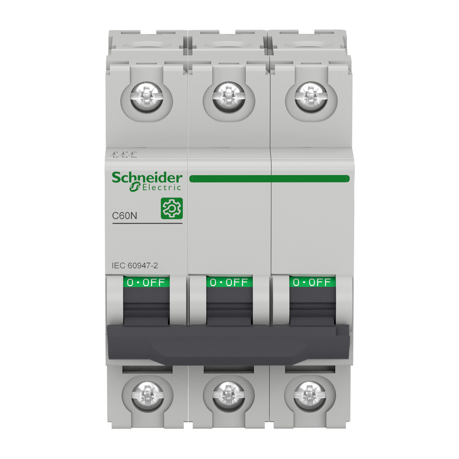 M9F10363 - Multi 9 소형차단기 - C60N - MCB - 3P - 63 A - B Curve - 415 V ...