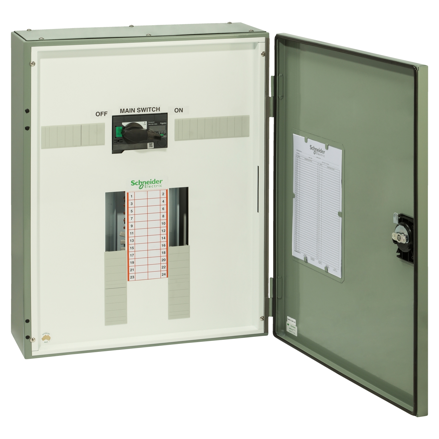 MB224C31 - Acti9, MB Encapsulated distribution board, Acti9, 24 poles ...