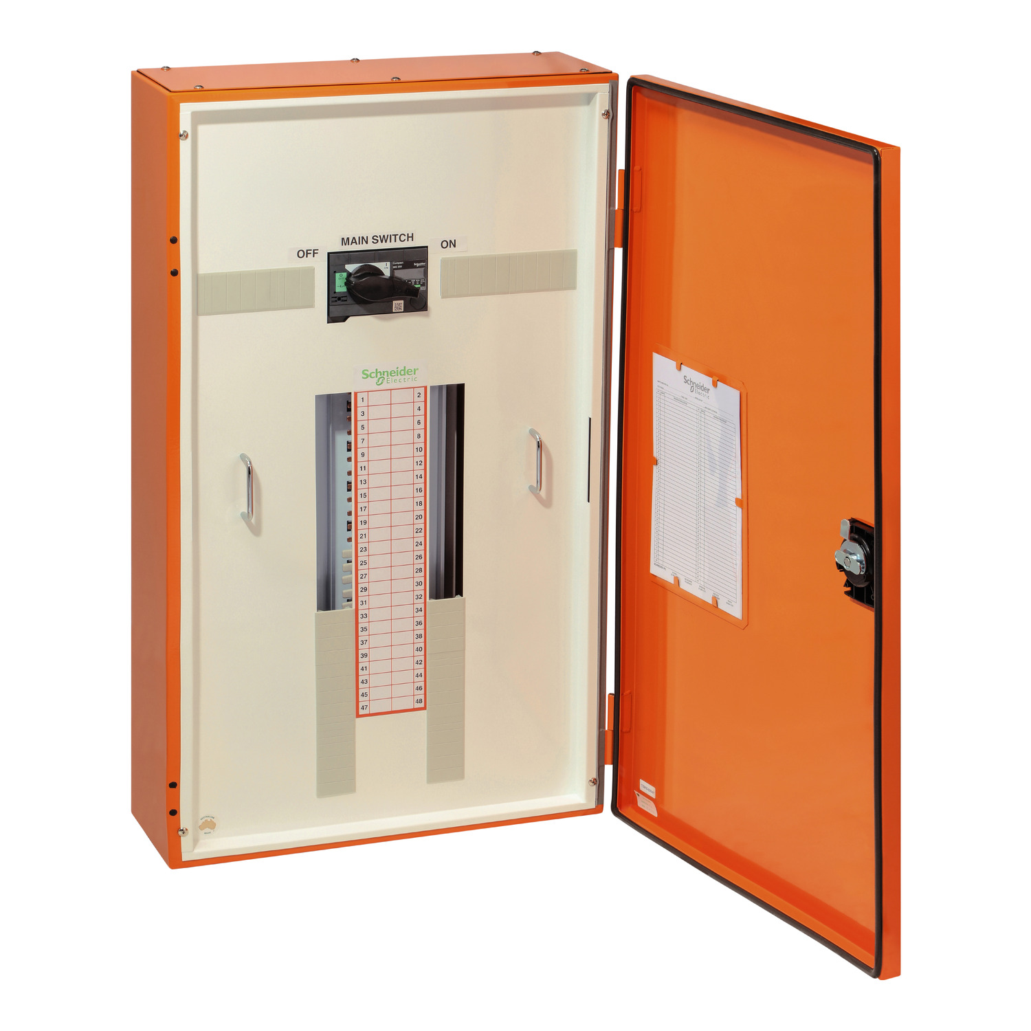 MB248D32X15 - MB Encapsulated distribution board, Acti9, 48 poles, 250A ...