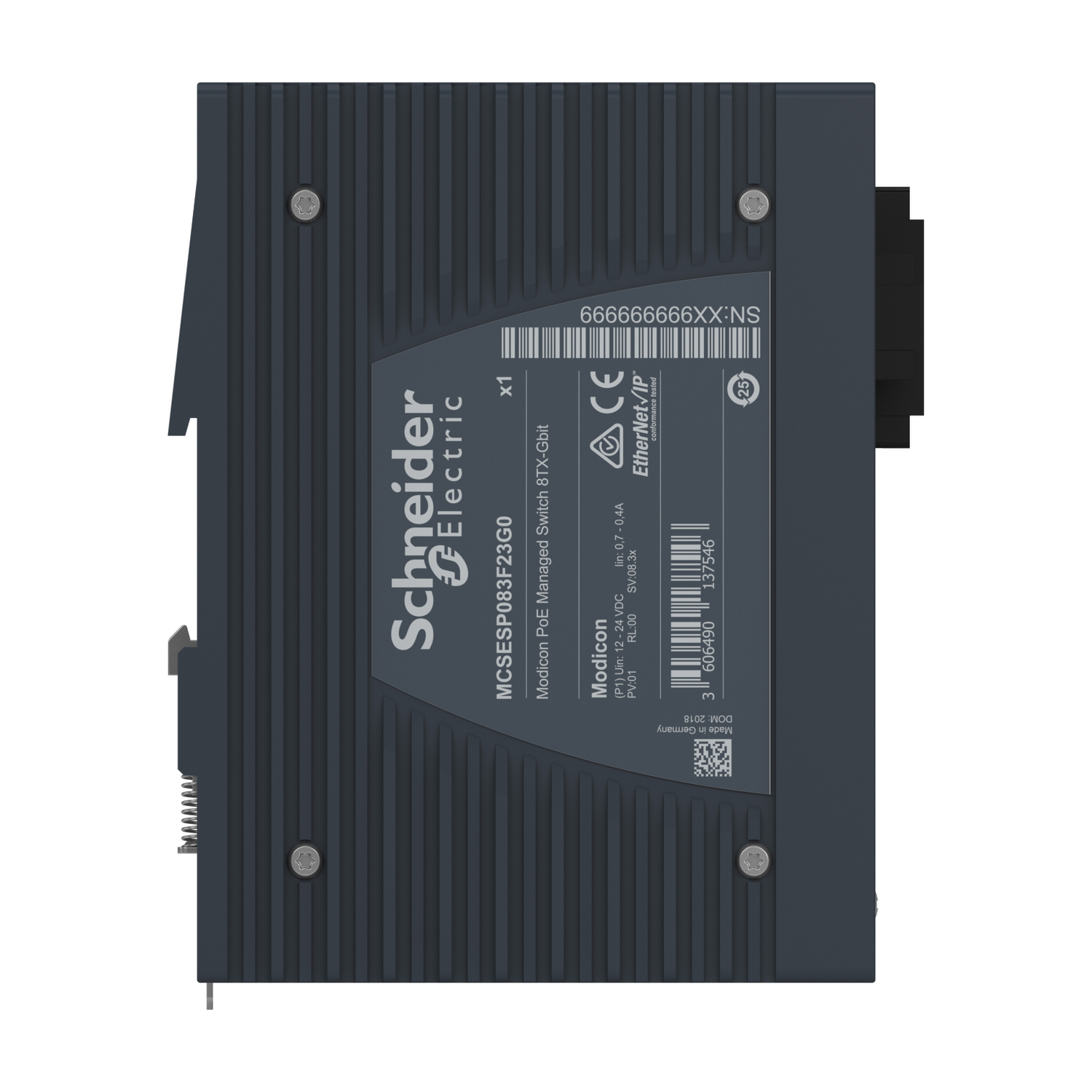Mcsesp083f23g0 Network Switch Modicon Networking Poe Power Over
