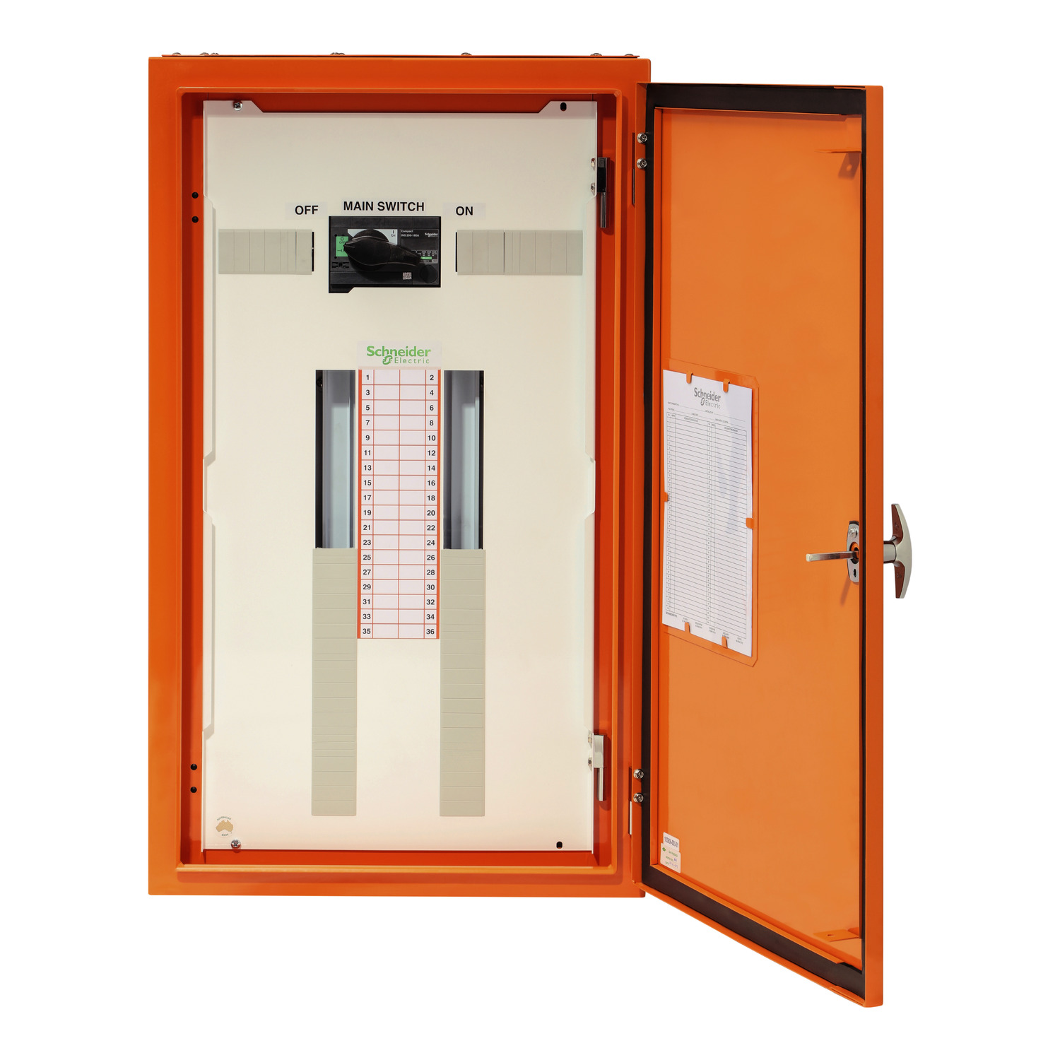 MD236D31X15 - MD Encapsulated distribution board, Acti9, 36 poles, 160A ...