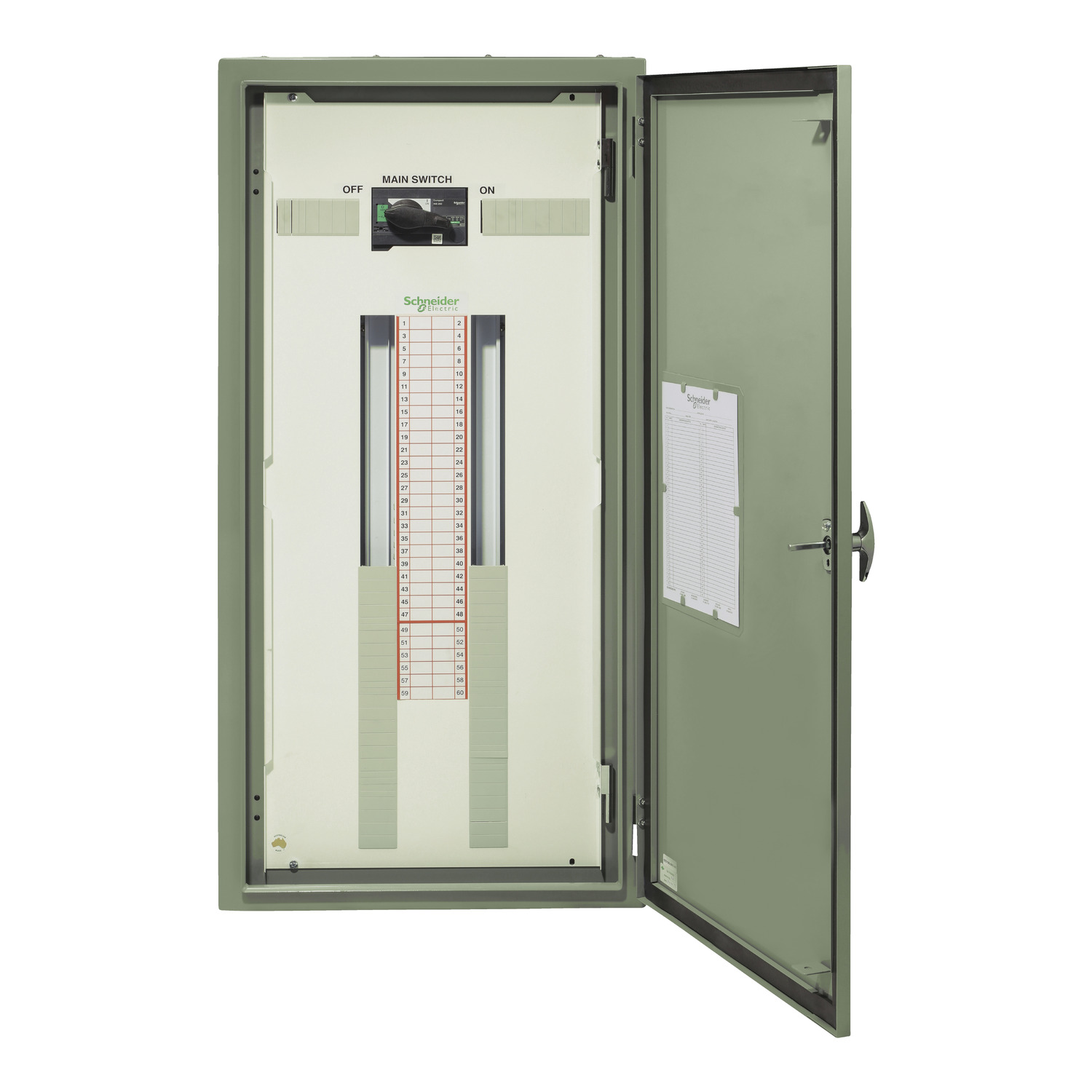 MD260E32 - Acti9, MD Encapsulated distribution board, Acti9, 60 poles ...