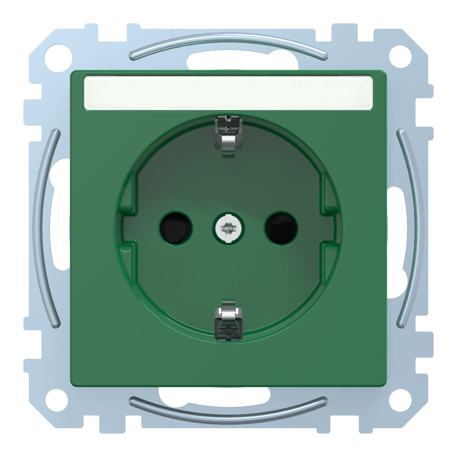 MEG2302-0304 - SCHUKO-Steckdose für Sonderstromkreise mit Schriftfeld ...