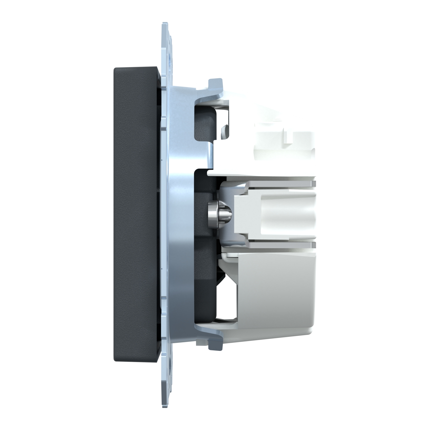 MEG2351-0414 - SCHUKO-Steckdose mit Kennz. Trockner, BRS, Steckklemmen ...