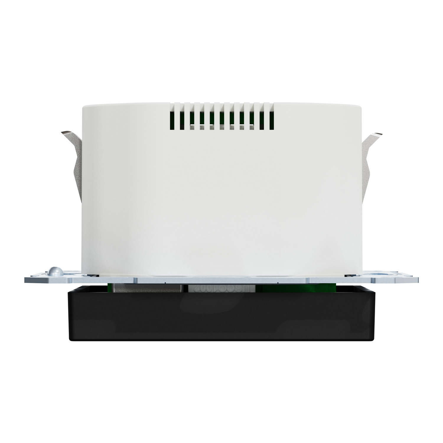 MEG2367-0403 - Schuko Steckdose mit USB Ladegerät, schwarz matt, System ...