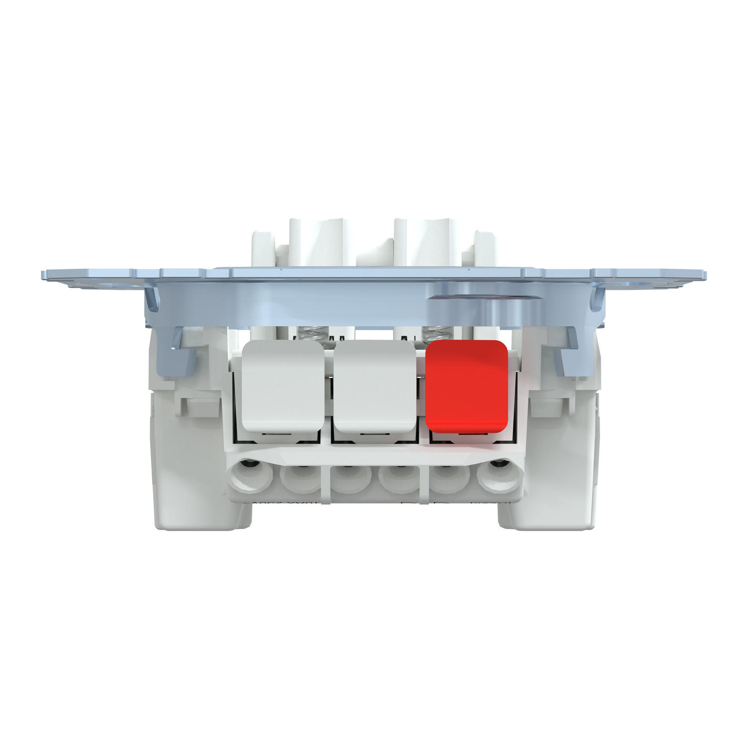MEG3126-0000 - 2 Switch, Merten inserts, 1-pole 2-way, 10AX, screwless ...